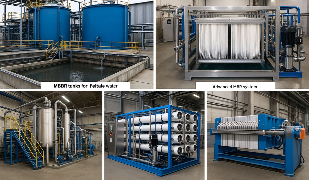 Industrial Effluent Treatment Plant for Textile Industry India